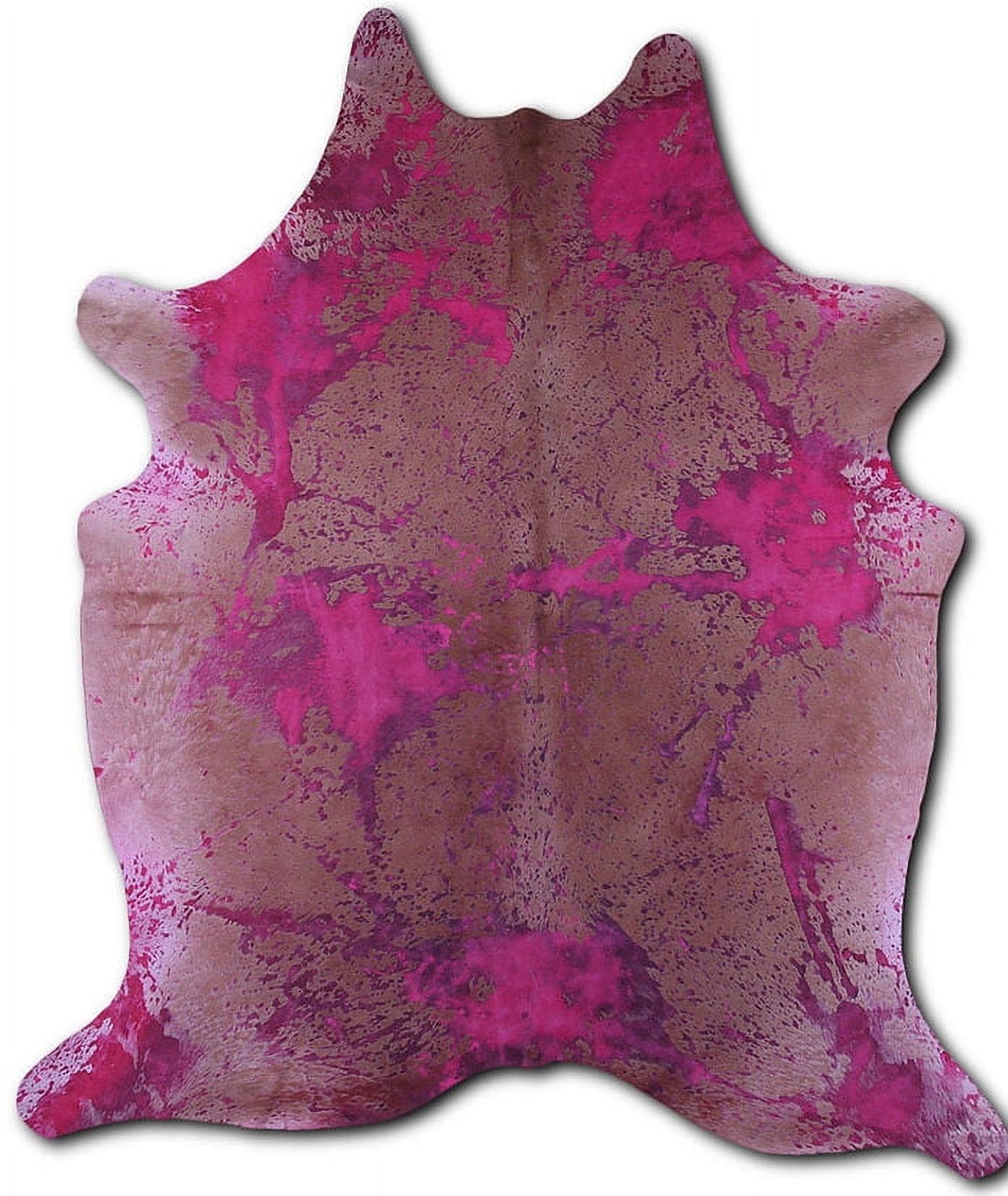Bombastic cowhide rugs for sale DISTRESSED PINK rug - Walmart.com
