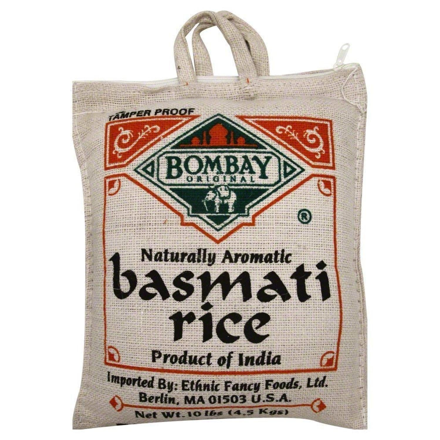 Bombay Basmati Rice White, 10 lb - Walmart.com
