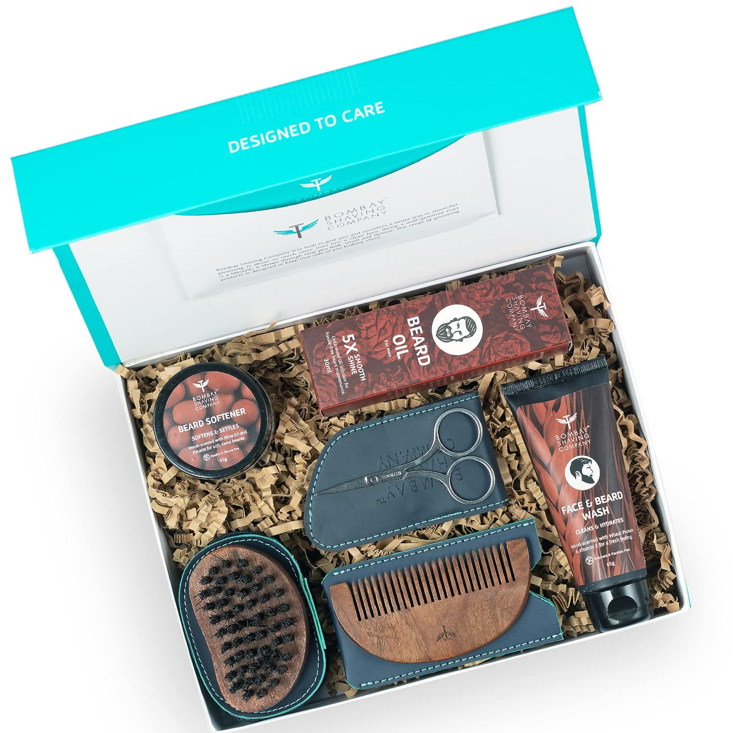 Bombay Shaving Company Father's Day Gift Kit | 6-in-1 Advanced Beard ...