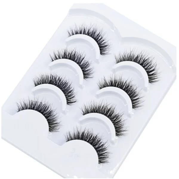 Bombay Vanity 4 Pairs False Eyelashes Set Natural 3d Fake Eyelash Soft ...