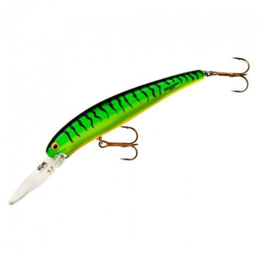 Bomber 24a 24 Long A Deep Diving Bass Lure BFT BENGAL FIRETIGER Green ...