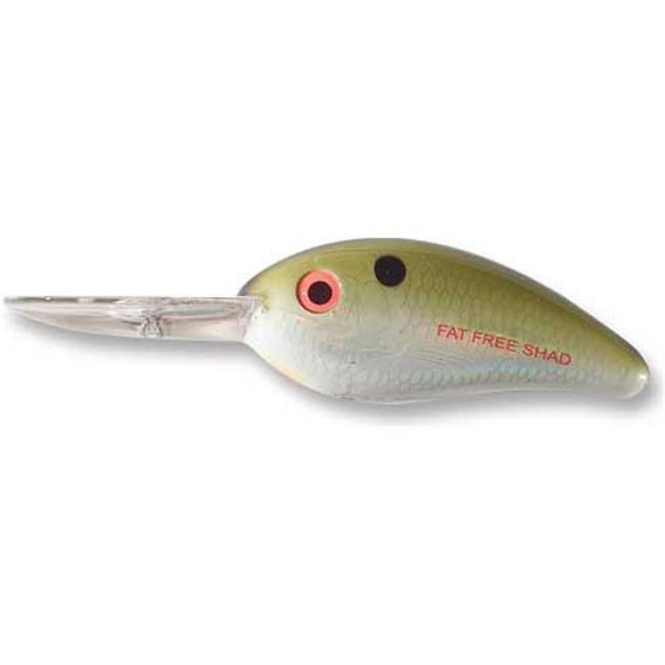 Bomber Fat Free Shad Jr. Crankbait, 2-1/2in, 5/8oz, Dance's Tennessee ...
