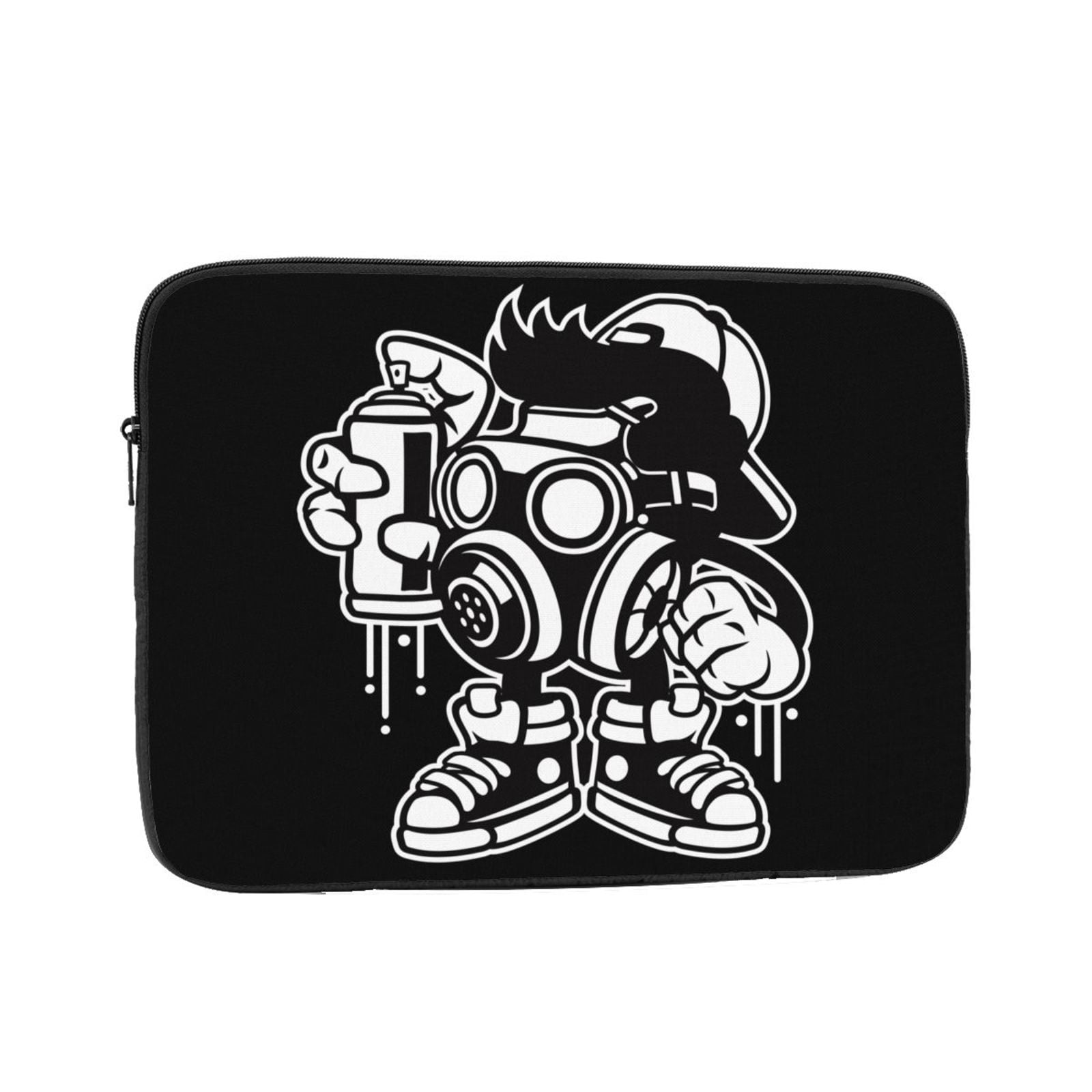 Bomber Cartoon Character 15 inch Portable Laptop Sleeve Compatible with ...
