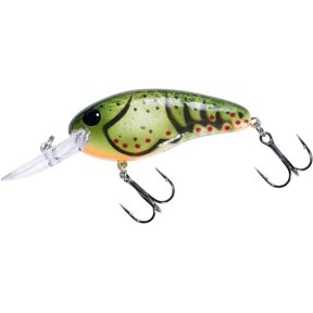 Strike King Chick Magnet Flat Sided Crankbait Blue Rock Craw Hard Bait ...