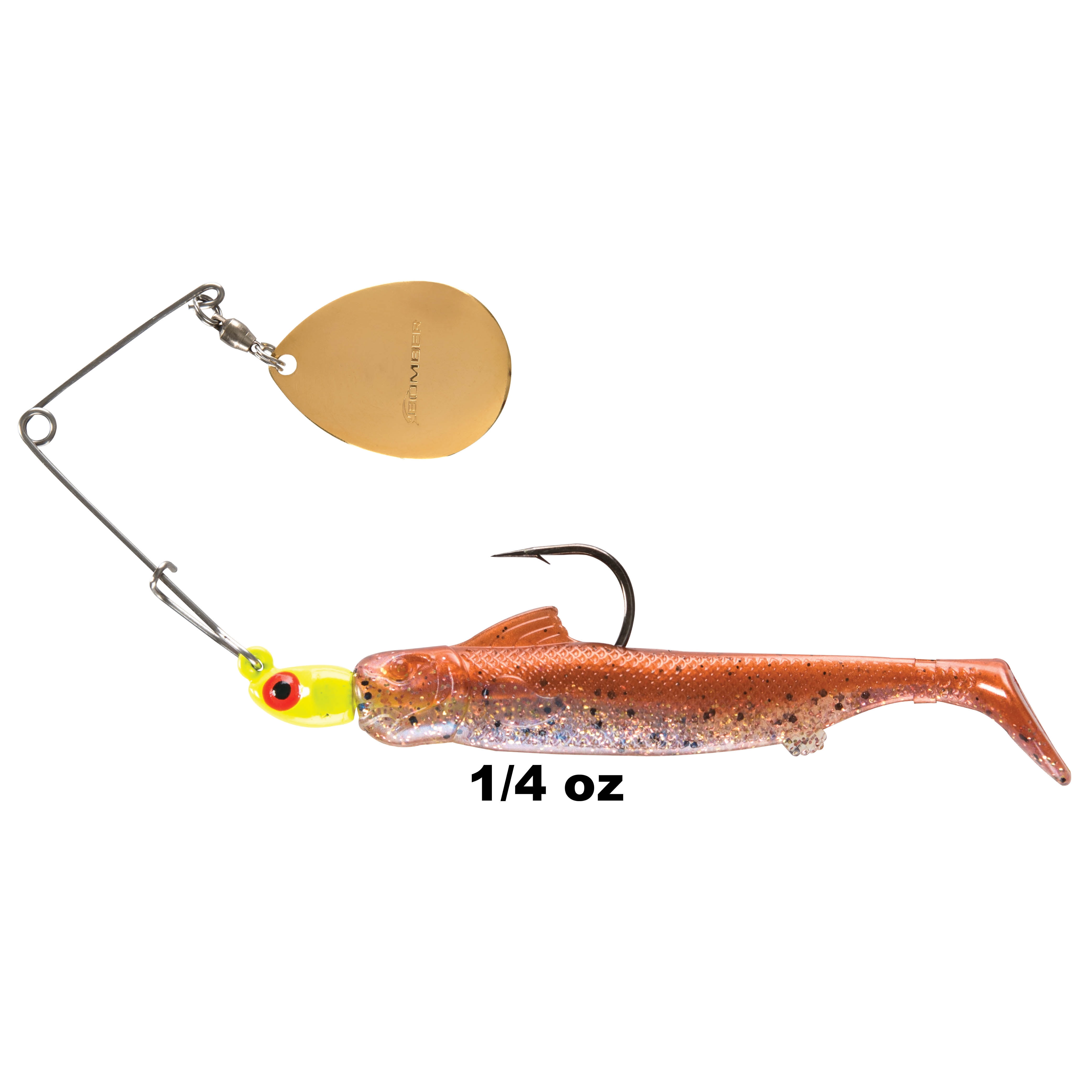 Bomber Drumbeater Spinnerbaits Chart New Penny 1/4 oz. - Walmart.com