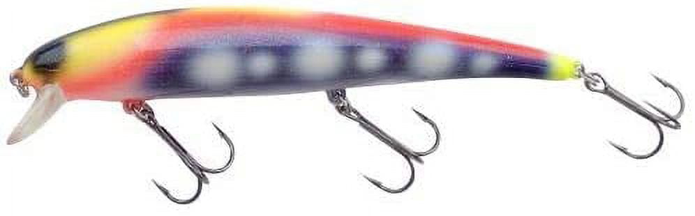 Bomber Long 15A Slender Minnow Jerkbait, 4-1/2in, 1/2oz, Blind Ambition ...