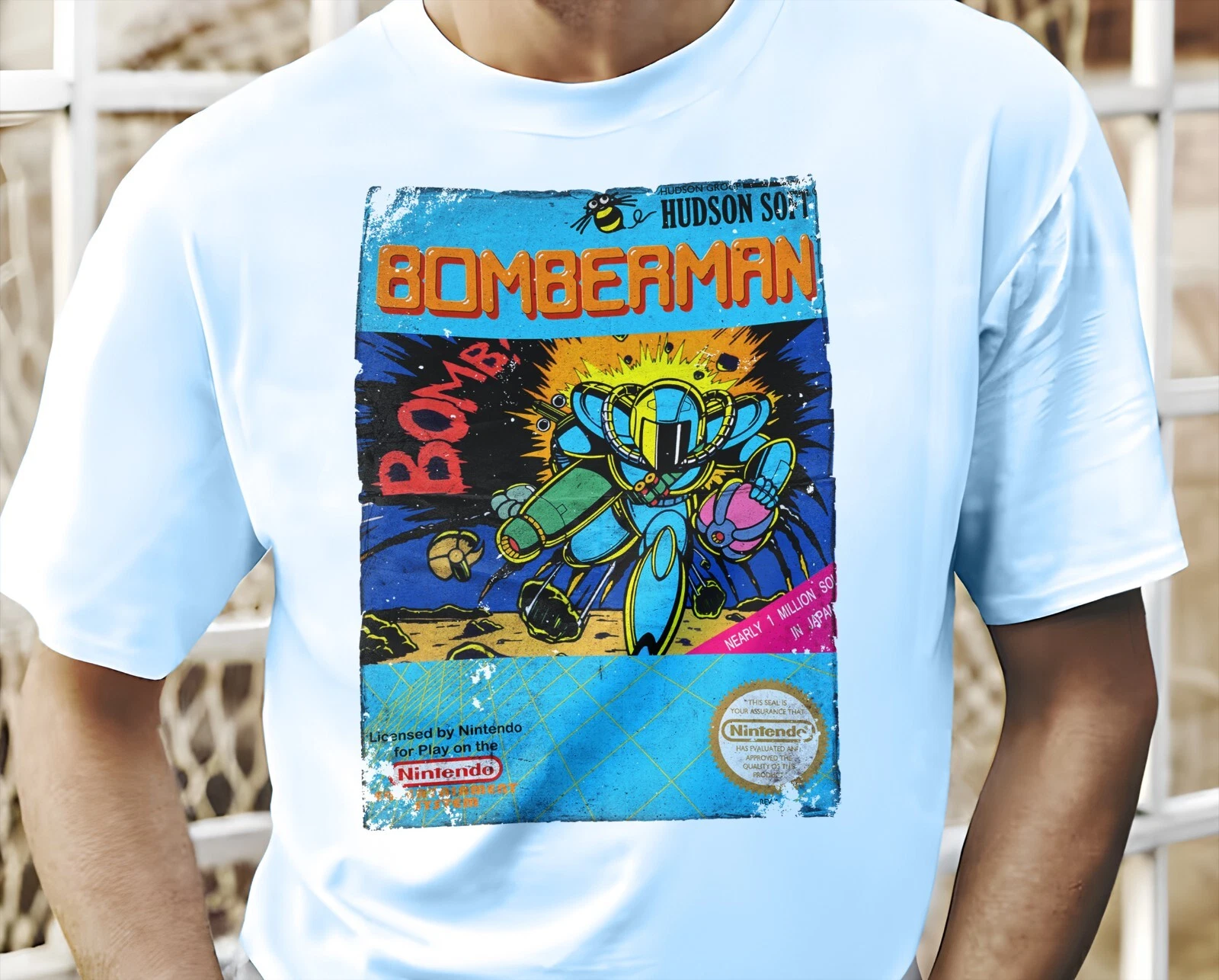 Bomberman - 8 bit NES Game Art T-Shirt 8 Colors Sizes S-5XL - Walmart.com