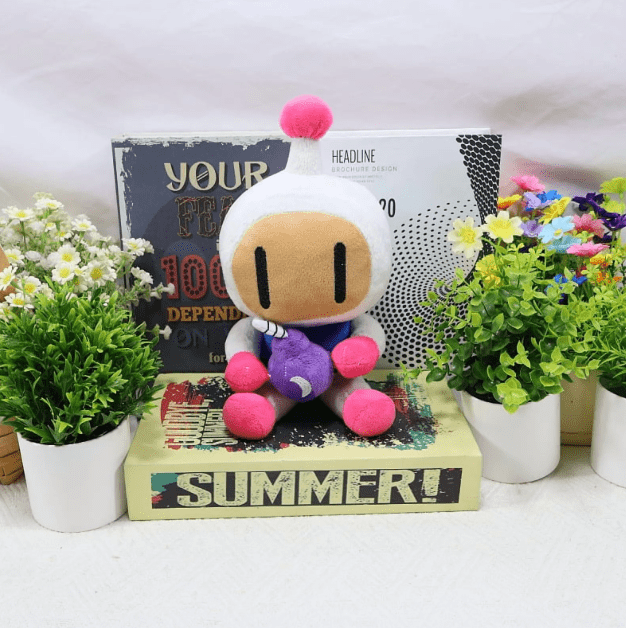 Bomberman Game Merchandise Plush Toy Doll Plush,Ultra-Soft Huggable ...