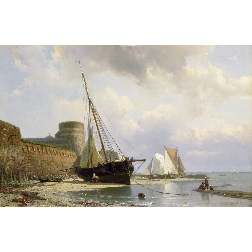 Bombproof Barracks In Flushing Poster Print - Walmart.com