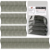 Bombrooster Classic Worm - 50/100 Pack All-Purpose Soft Plastic Bass ...