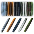 Bombrooster Ned Rig Baits Kit, Finesse TRD Stick Worms with Jig Heads ...