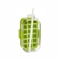 Bomd 2 In 1 Ice Cube Bottle, Ice Cube Bottle With Straw, Portable Touch ...