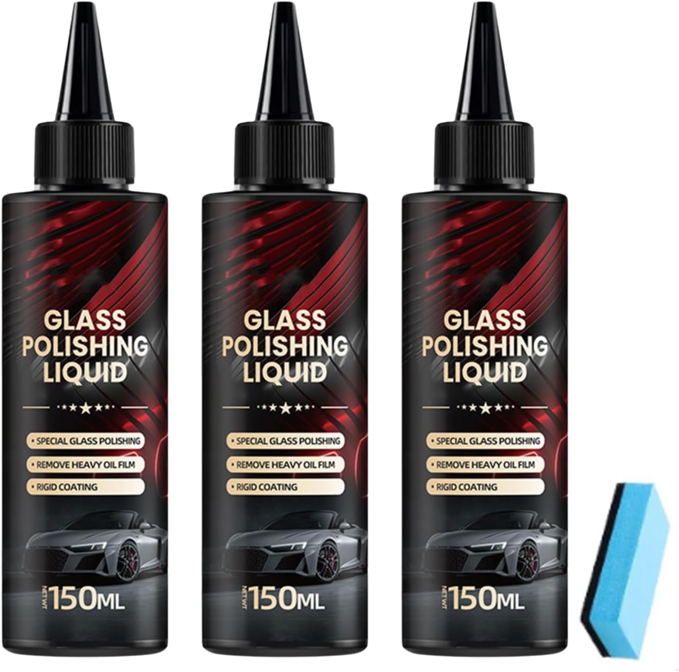 Boministore Car Glass Polishing Compound Windshield Cleaner Glass Oil ...