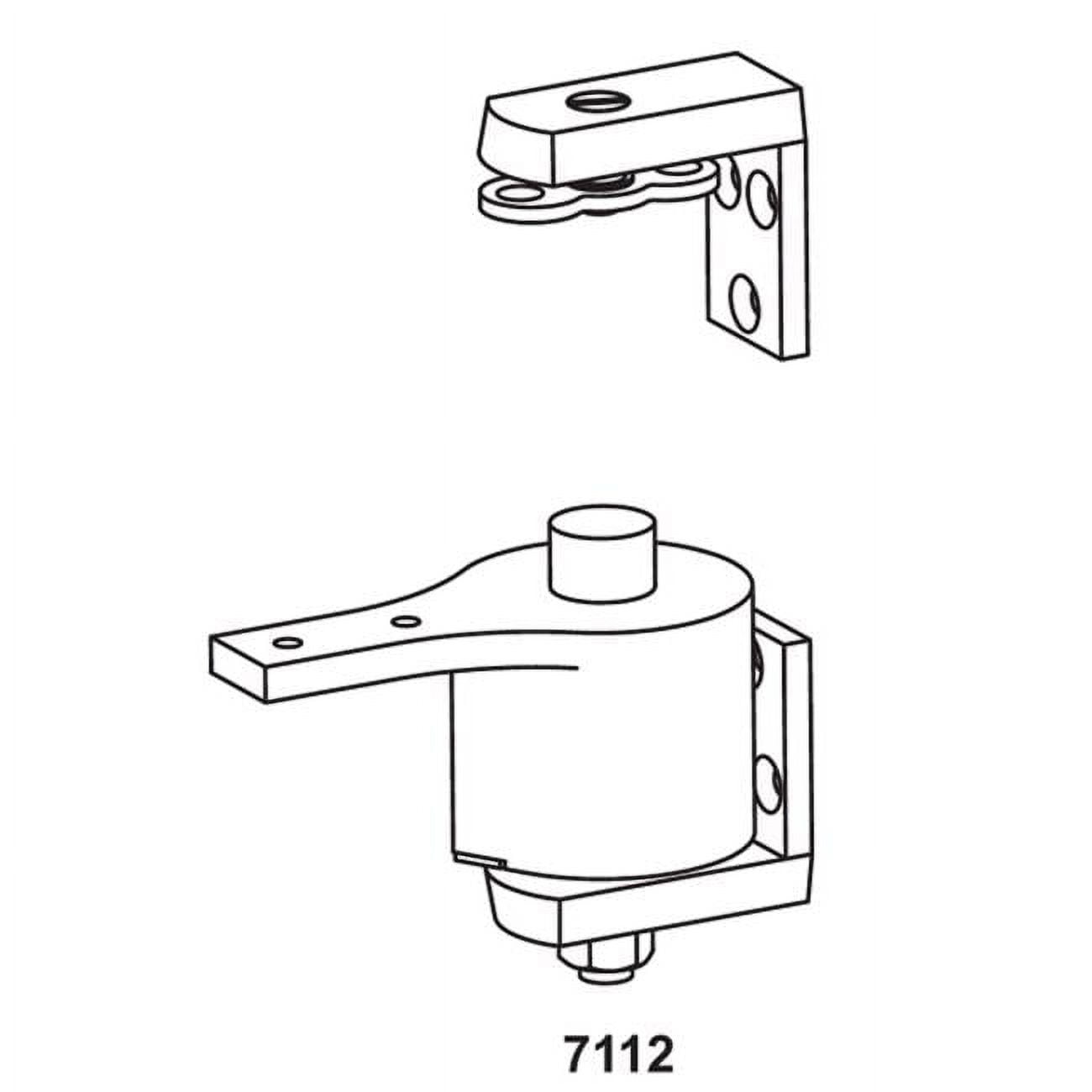 Bommer BI7112 603 75 lbs Adjustable Spring Tension Hinge, Zinc ...