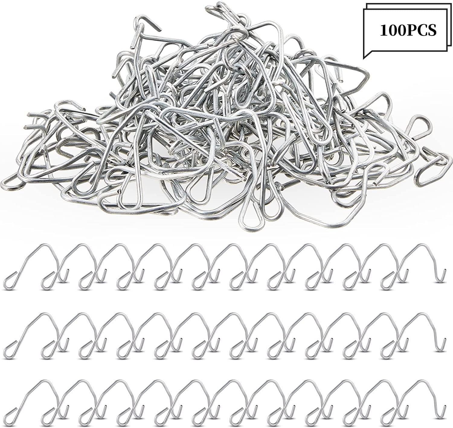 Trianu 100Pcs T Post Wire Clips T Post Clips T Post Fence Clips Fencing ...