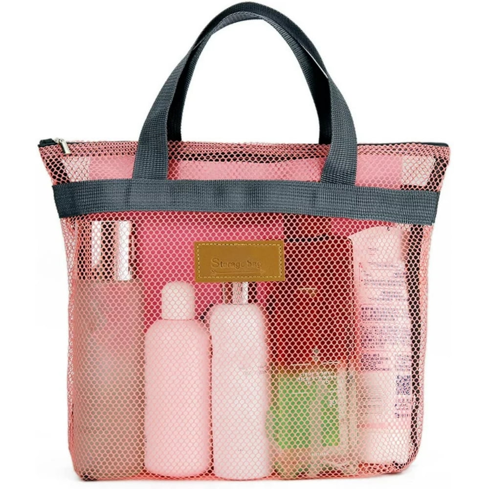 Bomutovy Mesh Shower Tote, Portable, Large Capacity, Ideal for College ...
