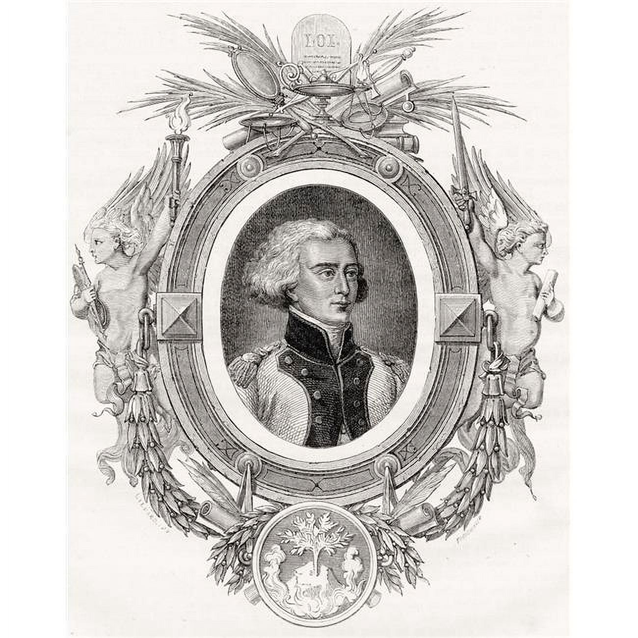 Bon Adrien Moncey Duc De Conegliano 1754-1842 French Marshal Poster ...