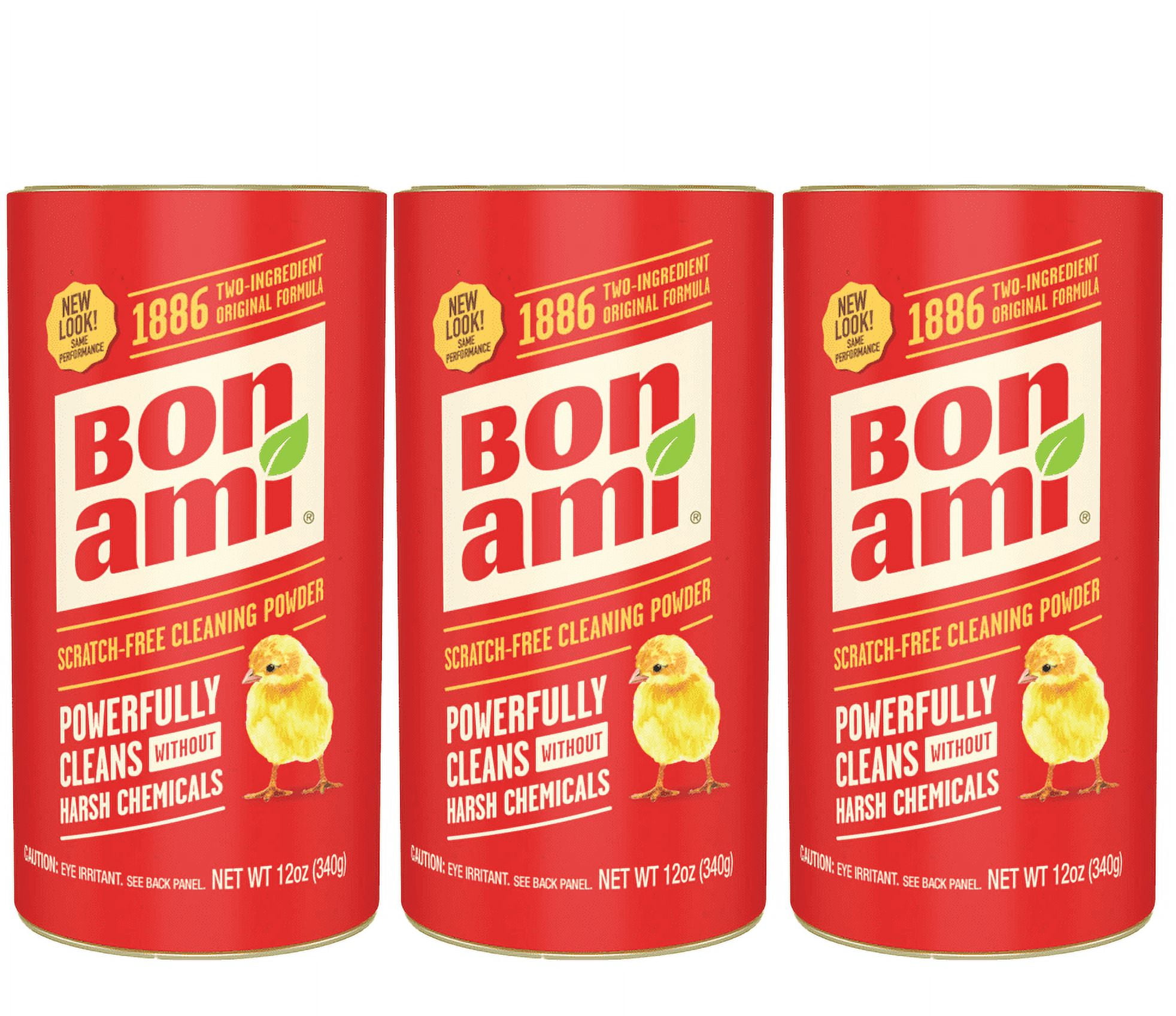 Bon Ami 1886 Original Formula Scratch-Free Cleaning Powder (3 Pack ...