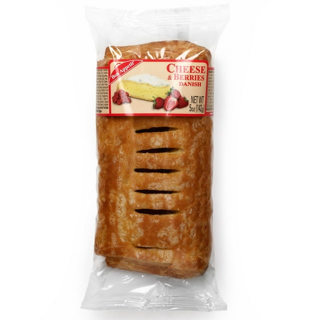 Bon Appetit Bakery Cheese and Berries Danish Pastry, Food Ready to Eat ...