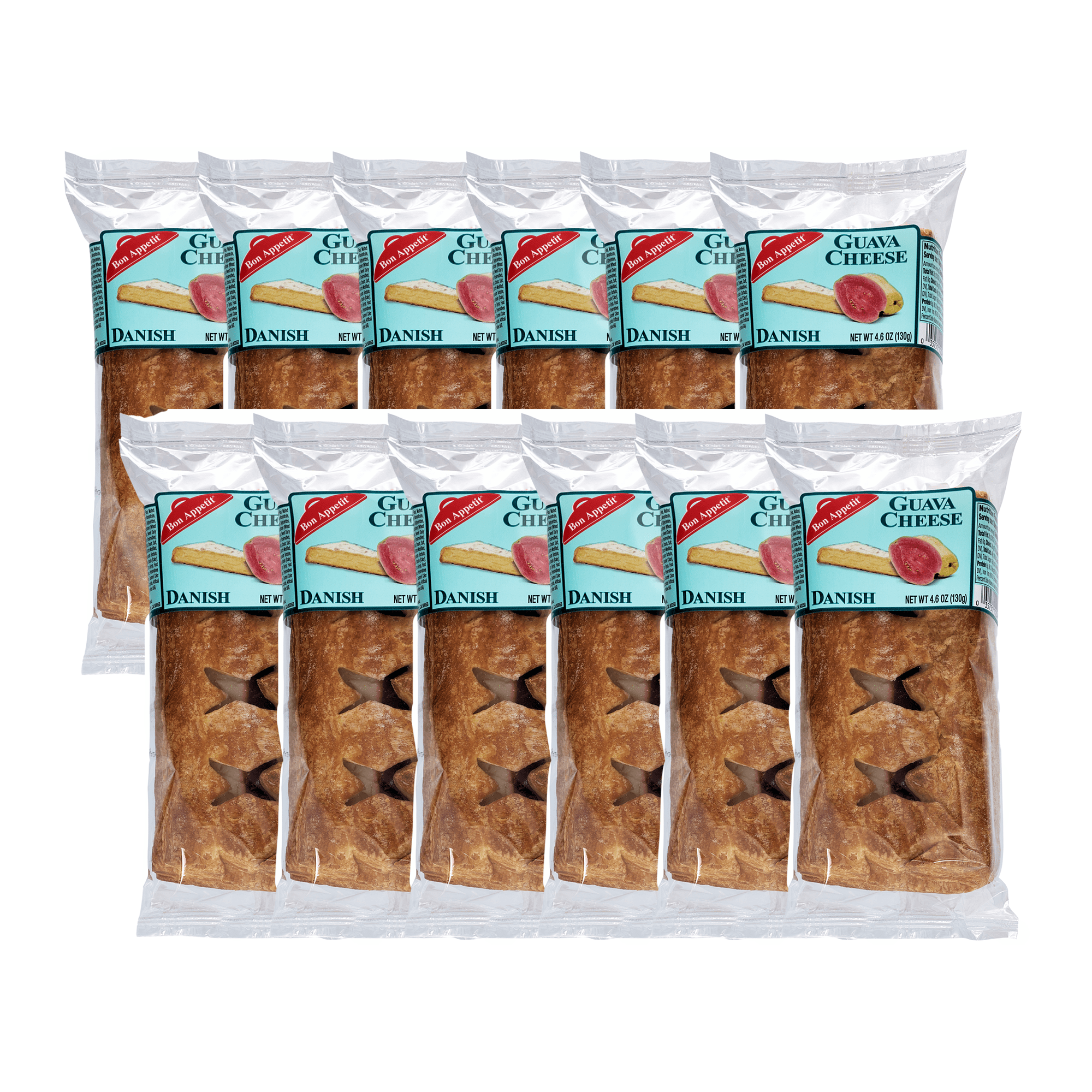 Bon Appetit Danish Guava & Cheese, 5 oz (Pack of 12) - Walmart.com