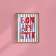 Bon Appetit French Typography Wall Art Dining Decor Unframed Paper ...
