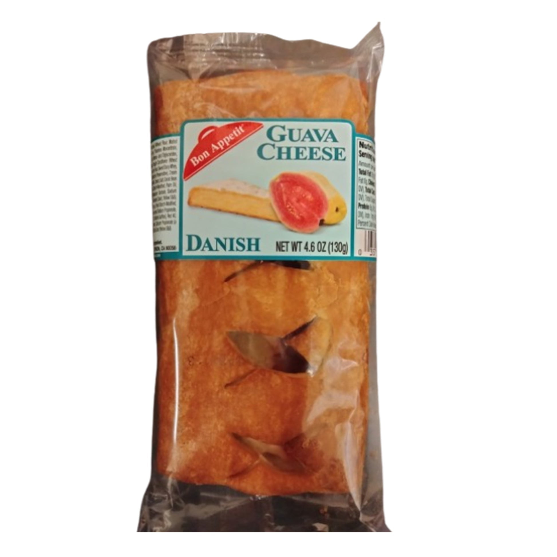 Bon Appetit Guava Cheese Danish, 4.6 oz (Pack of 8) - Walmart.com