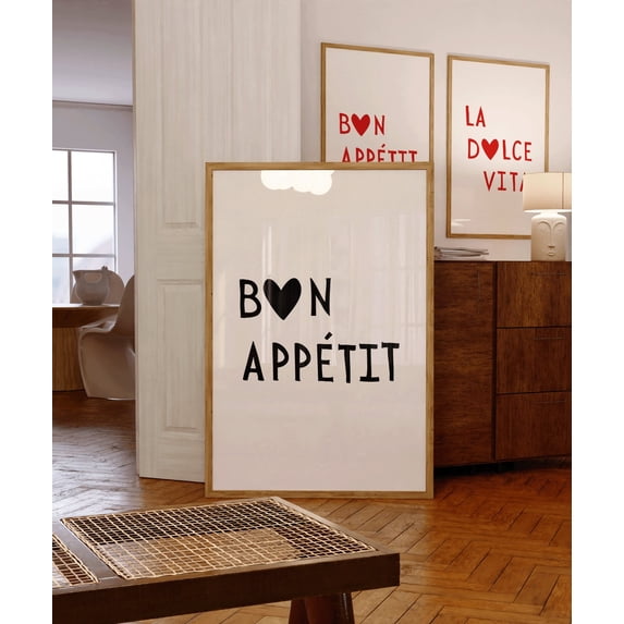Bon Appetit Kitchen Print, Started Making It Had A Breakdown Quote ...