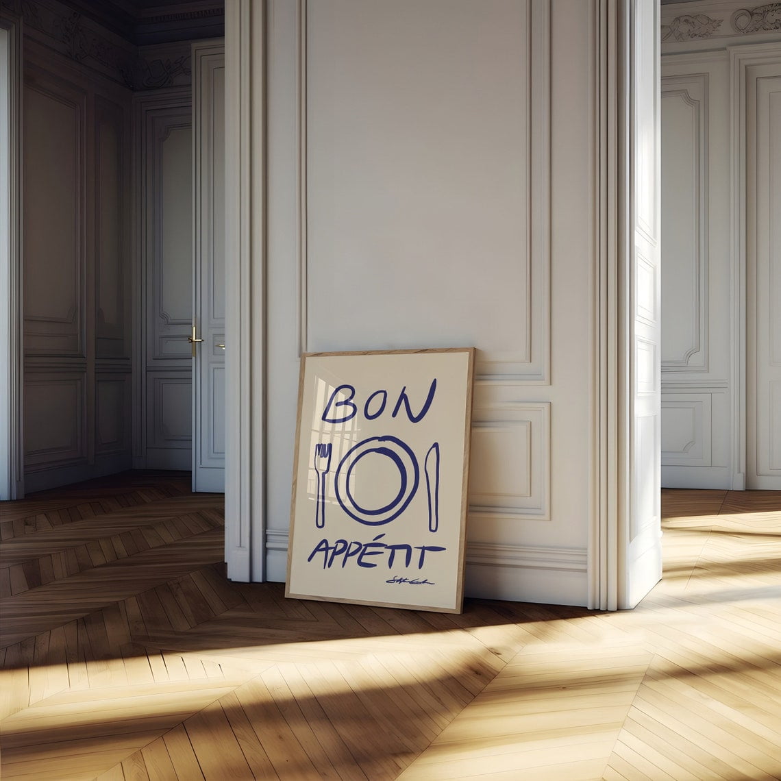 Bon Appetit Poster, Unframed Paper Poster 16x20in - Walmart.com