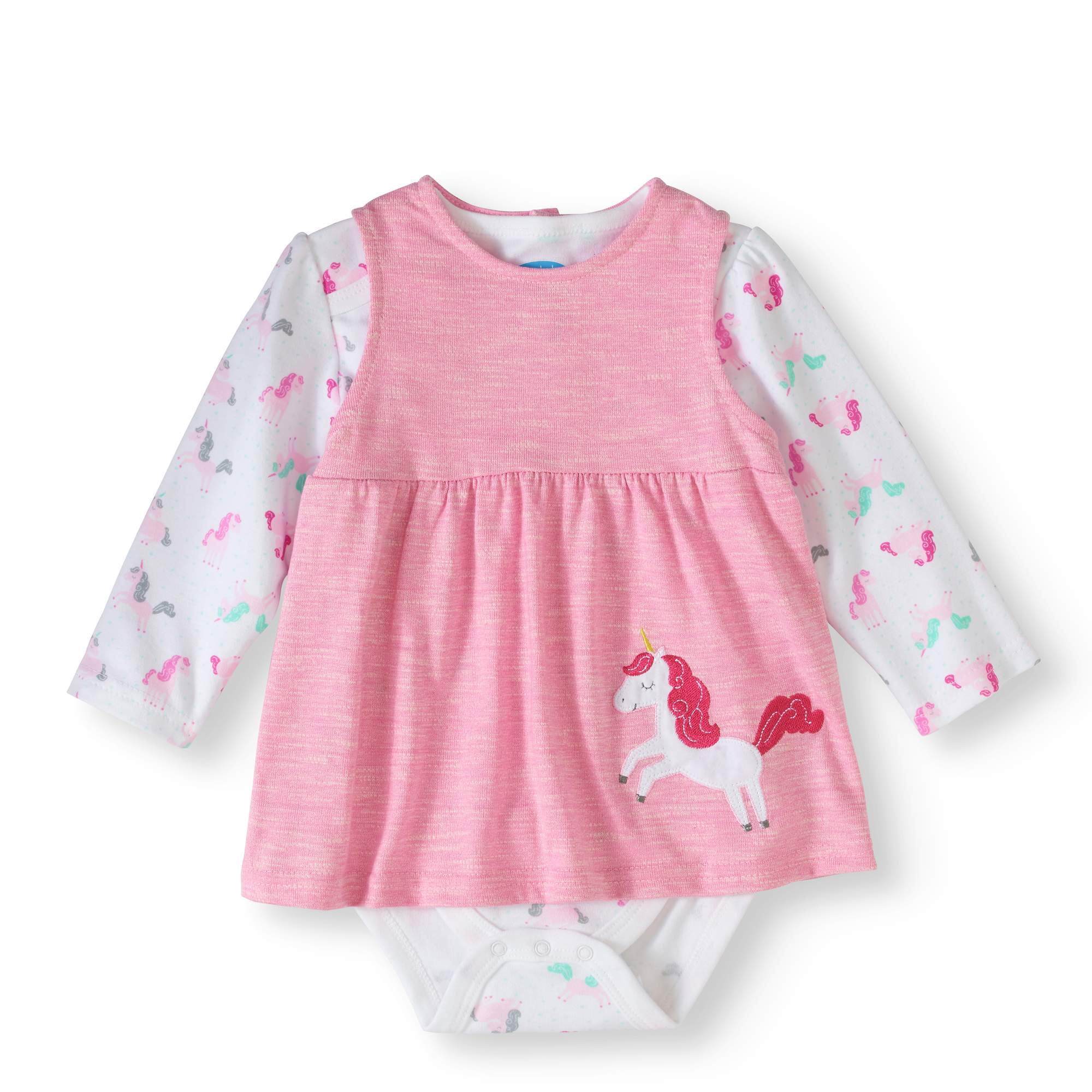 Bon Bebe Newborn Baby Girl Marled Terry - Walmart.com