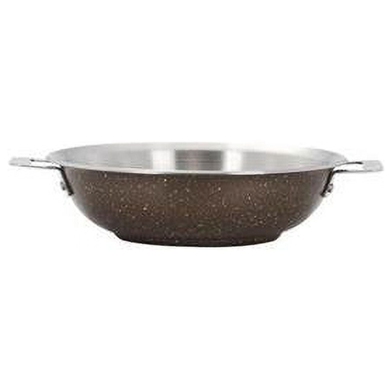 Bon Chef 10 in. Hotstone Coffee Cucina Stir Fry Pan with 2 Side Handles ...