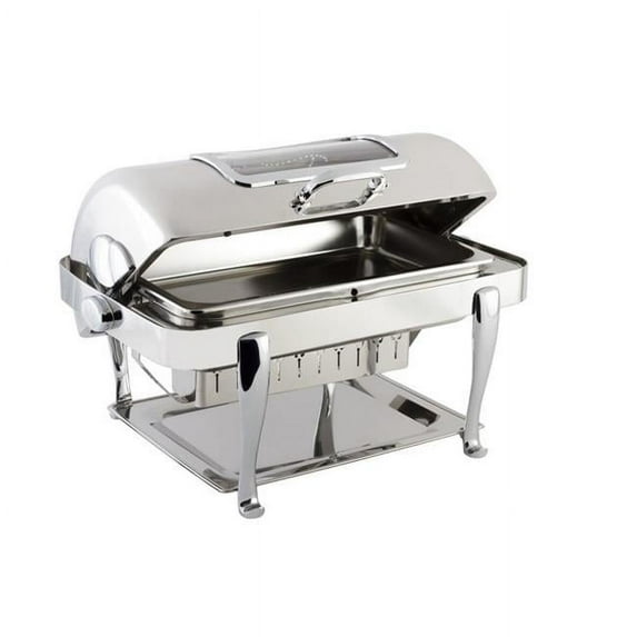 Bon Chef 19041CH Roman Elite Rectangular Clear View Chafer with Glass ...