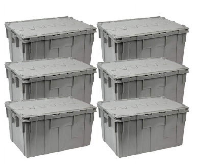 Bon Chef 28" x 21" x 15" Gray Reinforced Plastic Chafer Box with ...