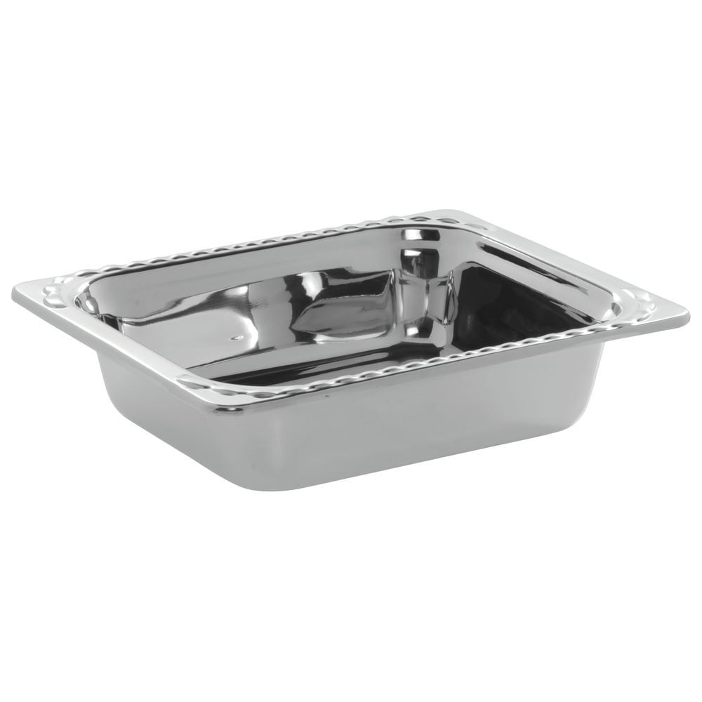 Bon Chef 5609 Stainless Steel Rectangle Half Size Food Pan, Arches ...
