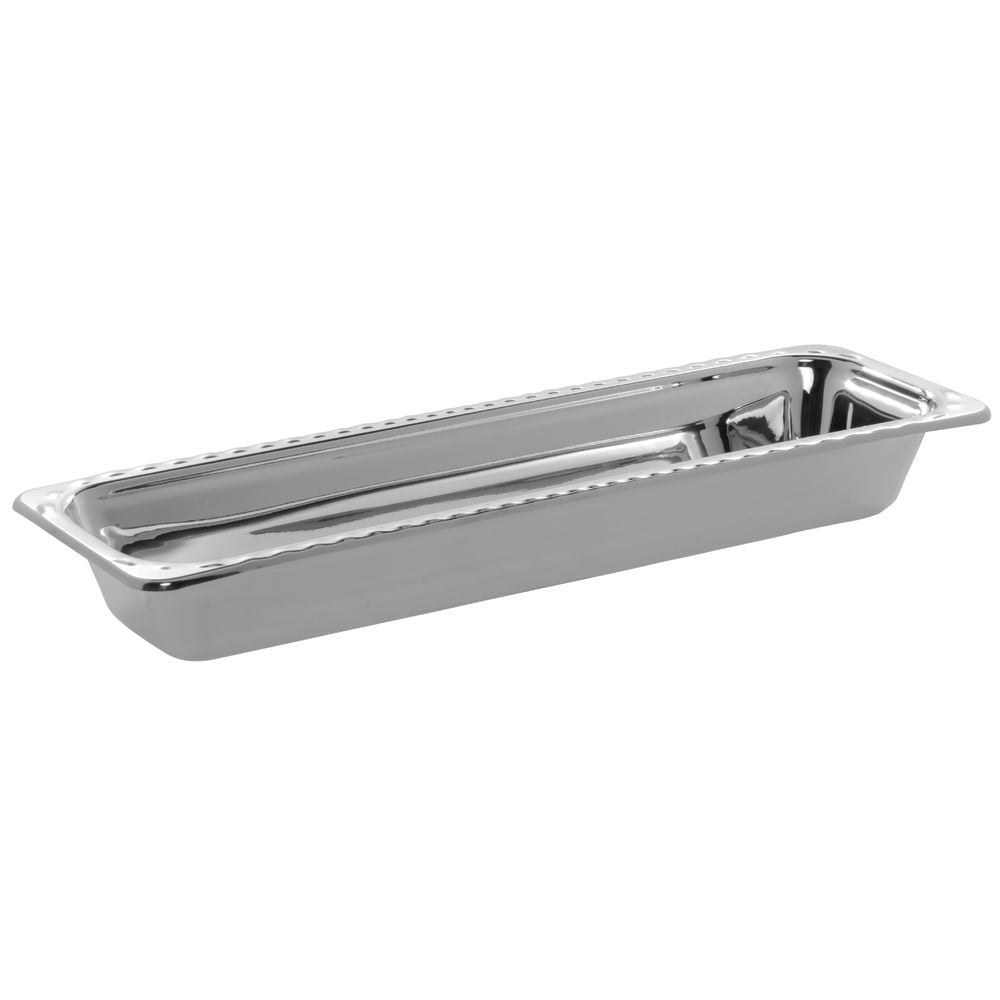 Bon Chef 5610 Stainless Steel 1/2 Size Long Food Pan, Arches Design, 3 ...