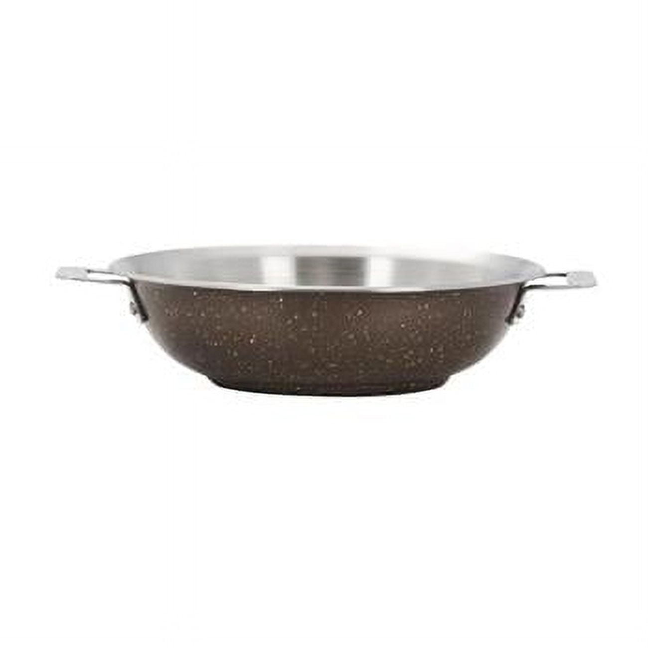 Bon Chef 60015COFFEE 12 in. Hotstone Coffee Cucina Chefs Pan with Lid ...