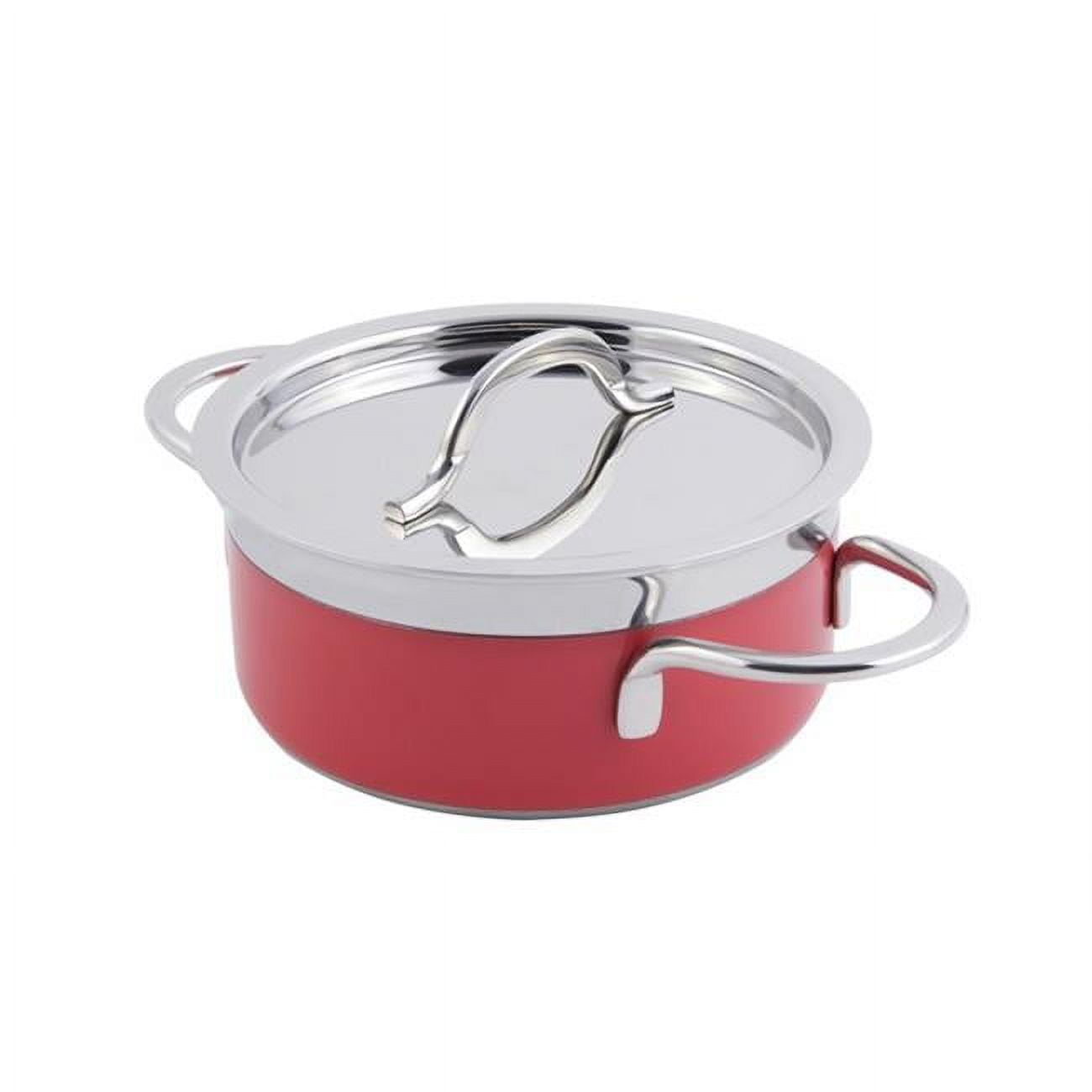 Bon Chef Classic Country French Collection 3 quart Pot with Cover - Red ...