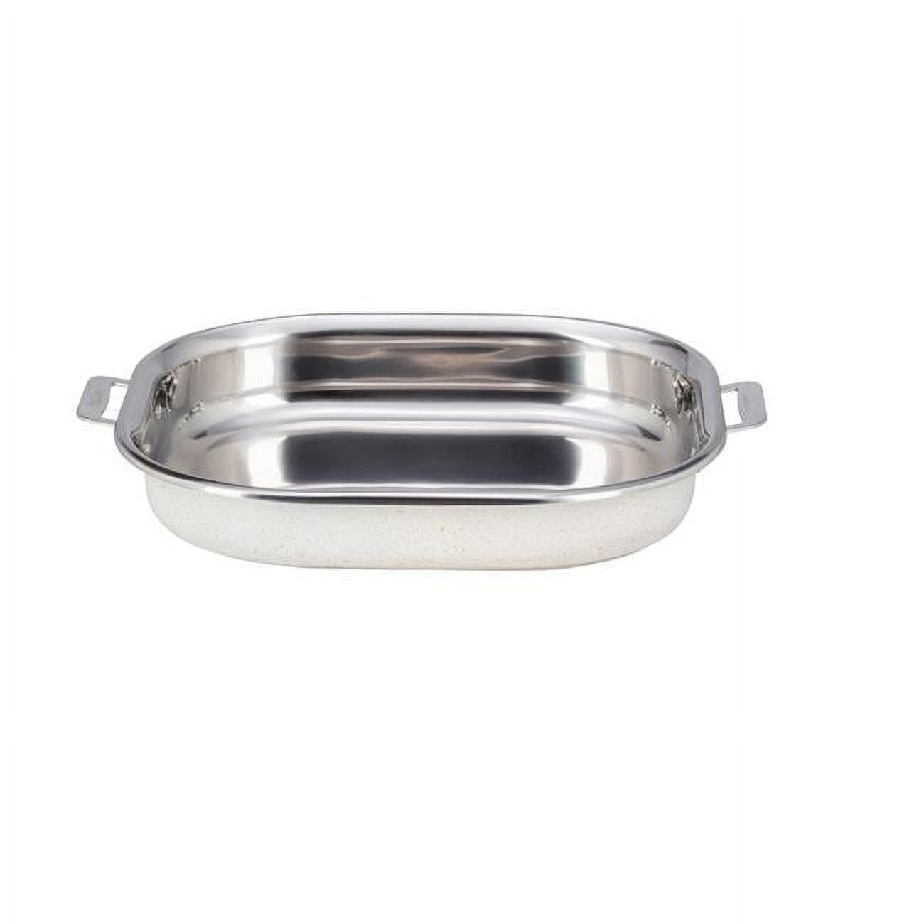 Bon Chef Cucina Oblong Pan with Lid - 5 qt - Induction Bottom - Desert ...