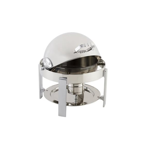 Bon Chef Petite Chafer with Contemporary Legs & Chrome Trim - 3 quart ...
