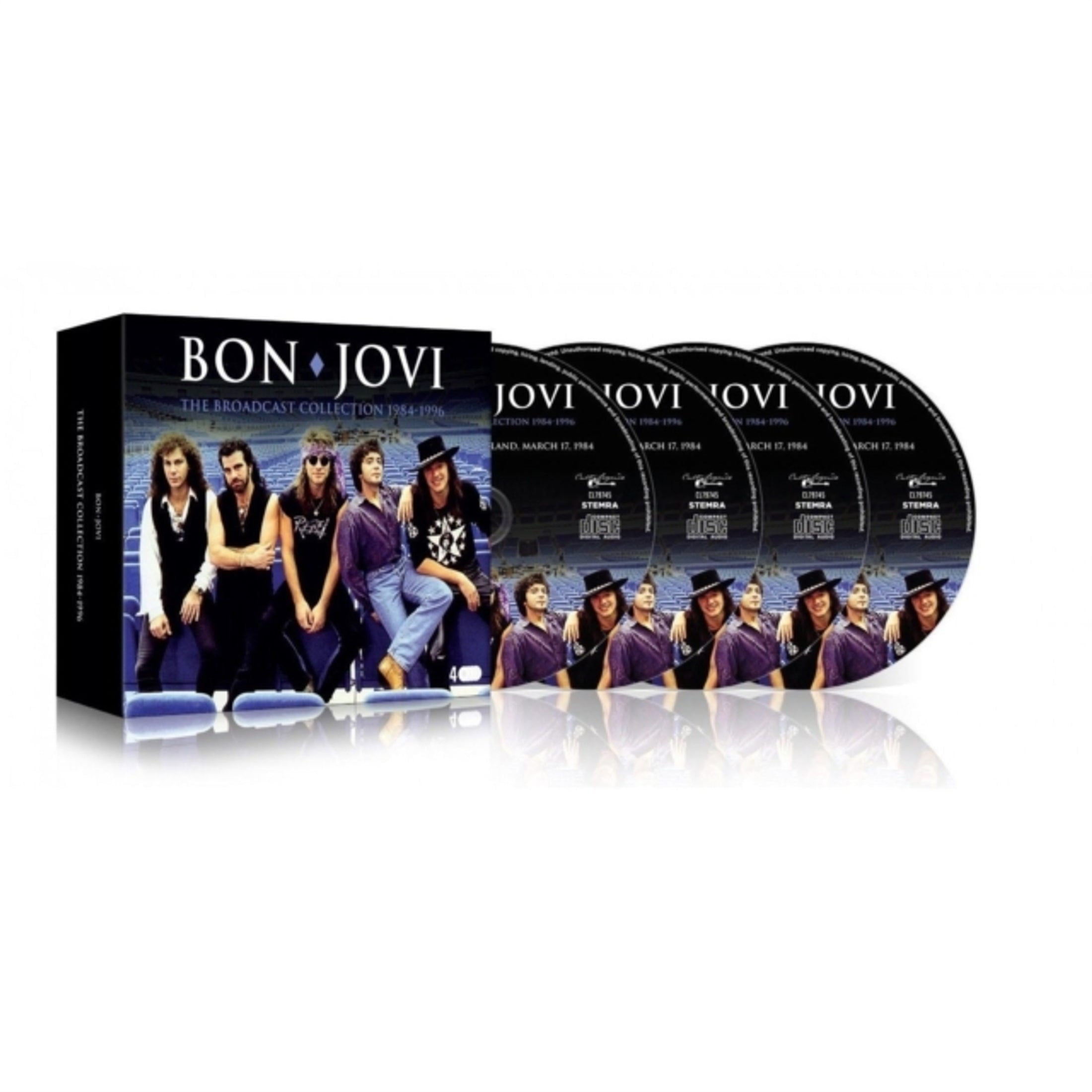 Bon Jovi - Broadcast Collection 1984-96 (4CD) - Walmart.com