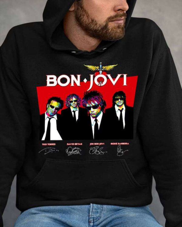 Bon Jovi Rock Band Signatures For Men And Women - Walmart.com