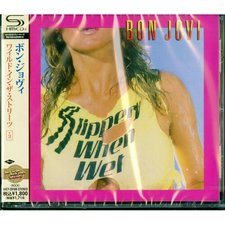 Bon Jovi Slippery When Wet Album Covers