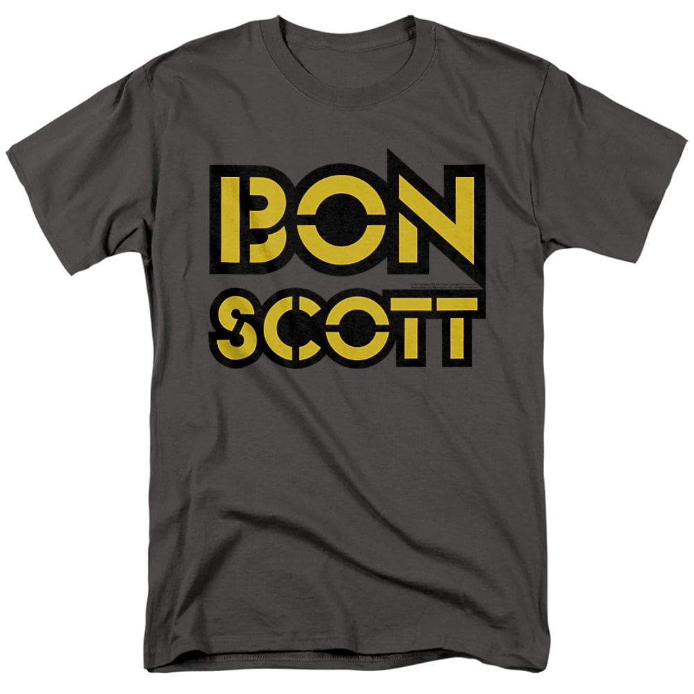 Bon Scott Stencil Logo Unisex Adult T-Shirt - Walmart.com