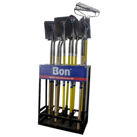 Bon Tool 20-105 Long Handle Tool Display Rack - Space Saving Stand ...