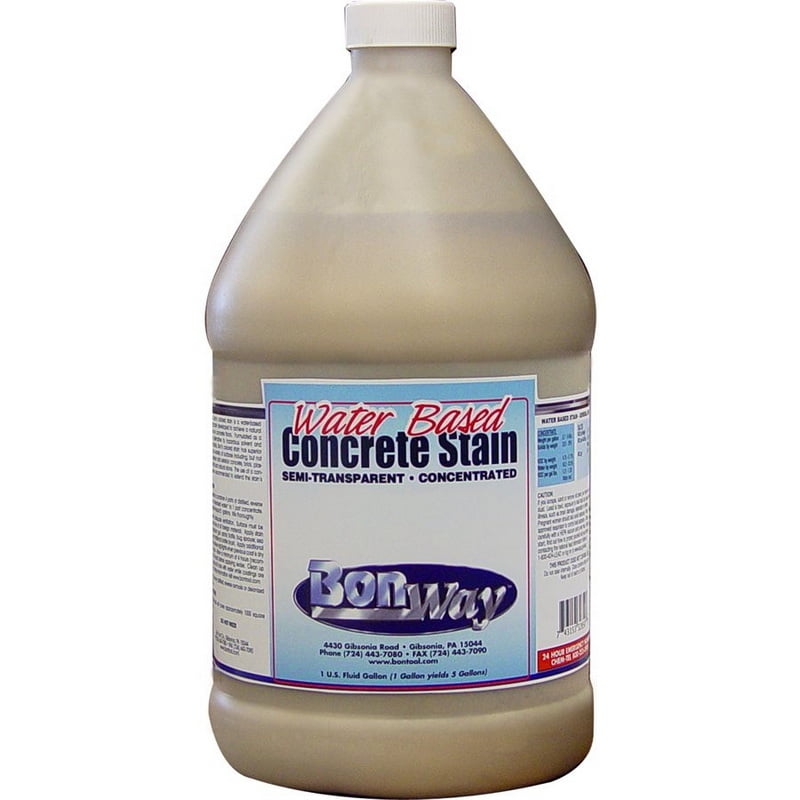 Bon Tool 32-856 Concrete Stain - Bark Brown- 1 Gal - Walmart.com