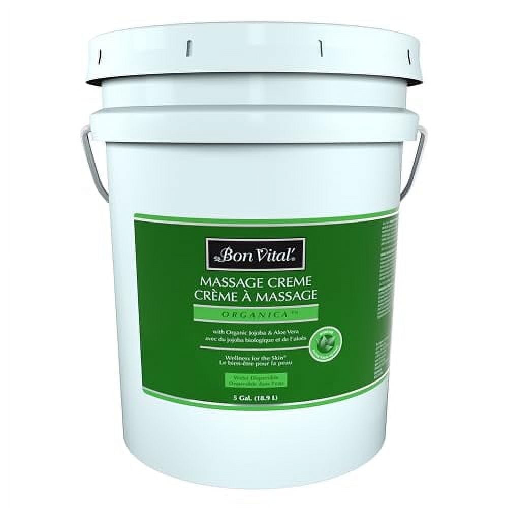 Bon Vital' Organica Massage Crème, 5 Gallon Pail, 1 Pack - Walmart.com