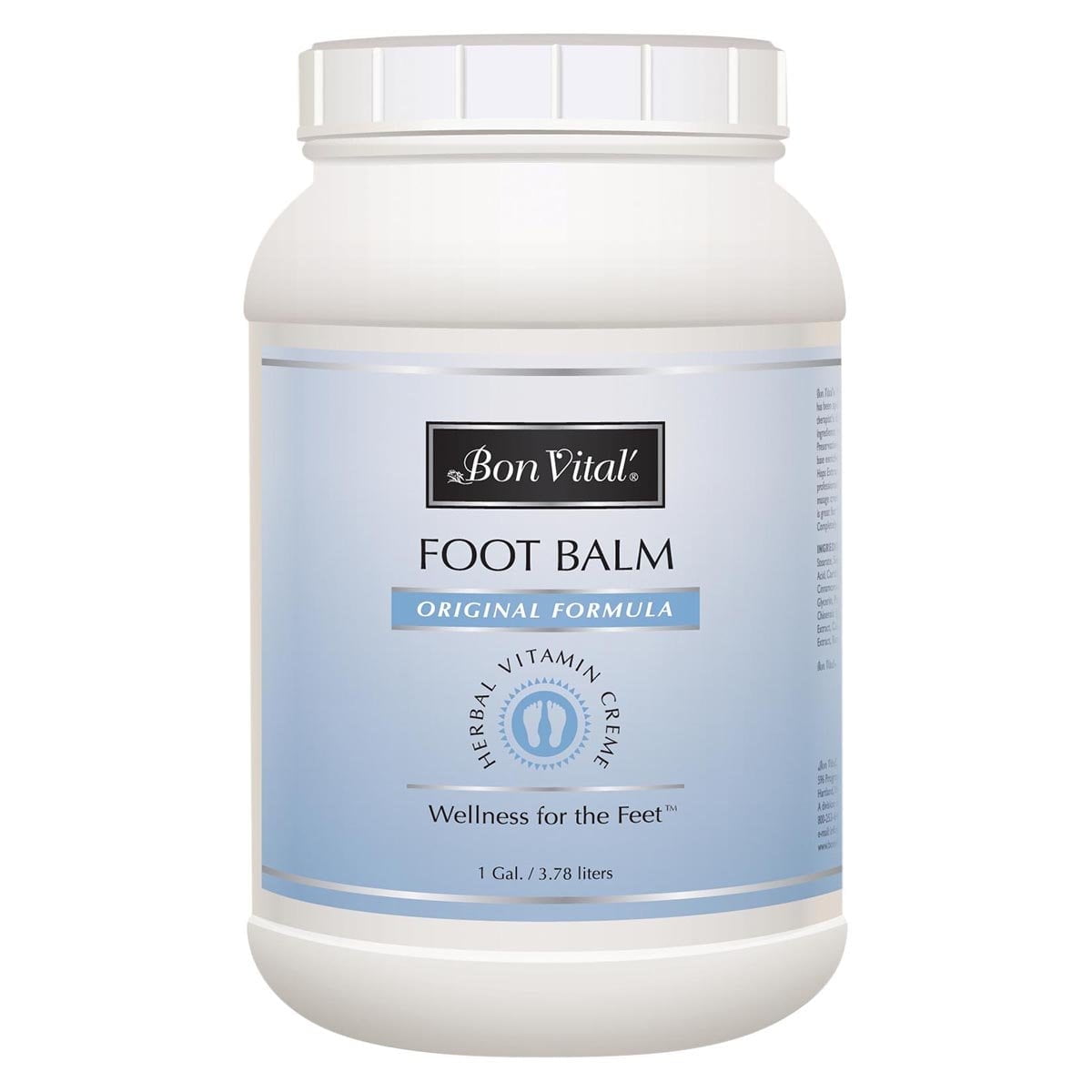 Bon Vital' Original Foot Balm, Foot Cream for Dry Skin & Cracked Heels ...