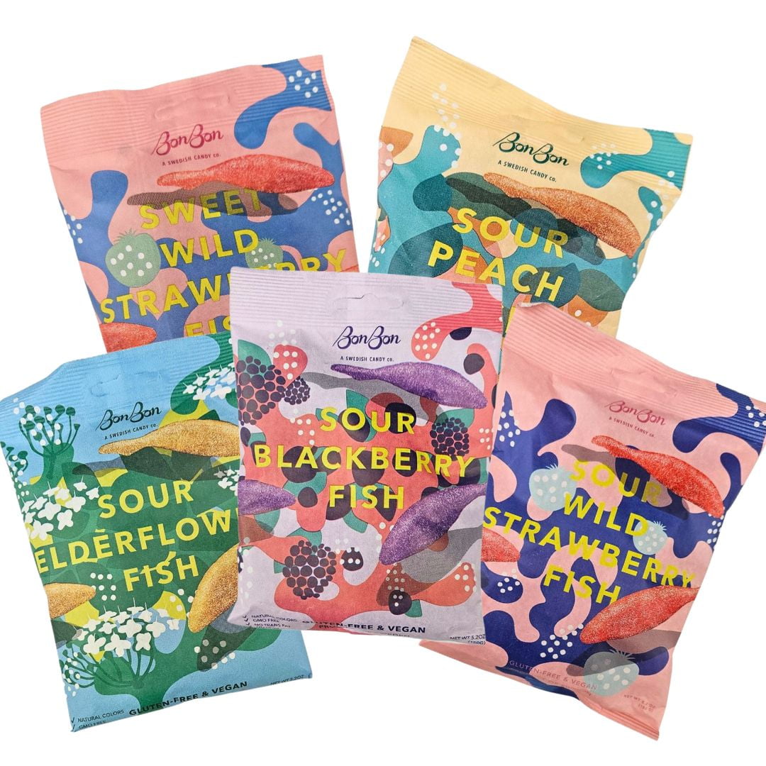 BonBon Swedish Fish - Variety Pack of 5 - Walmart.com