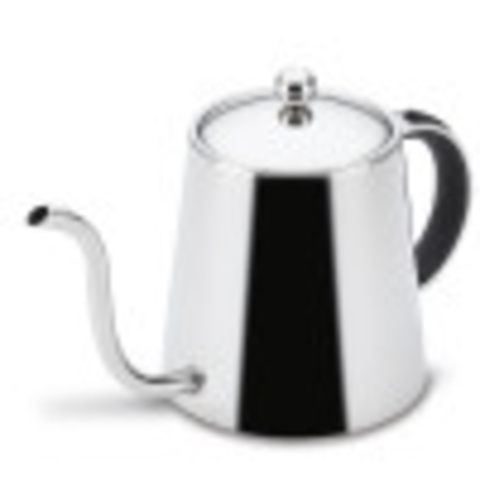 Free Shipping! BonJour Stainless Steel Pour Over Teapot with Black Grip ...