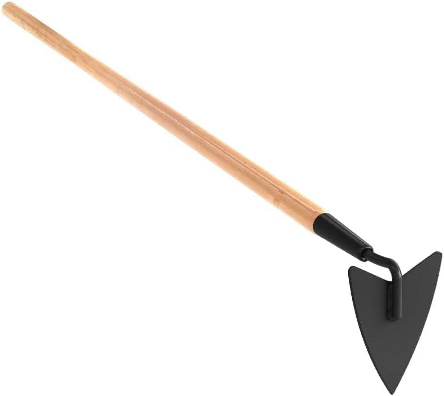 BonTool Bon 34-425 Warren Hoe, Triangular Head 45-inch Wood Handle ...