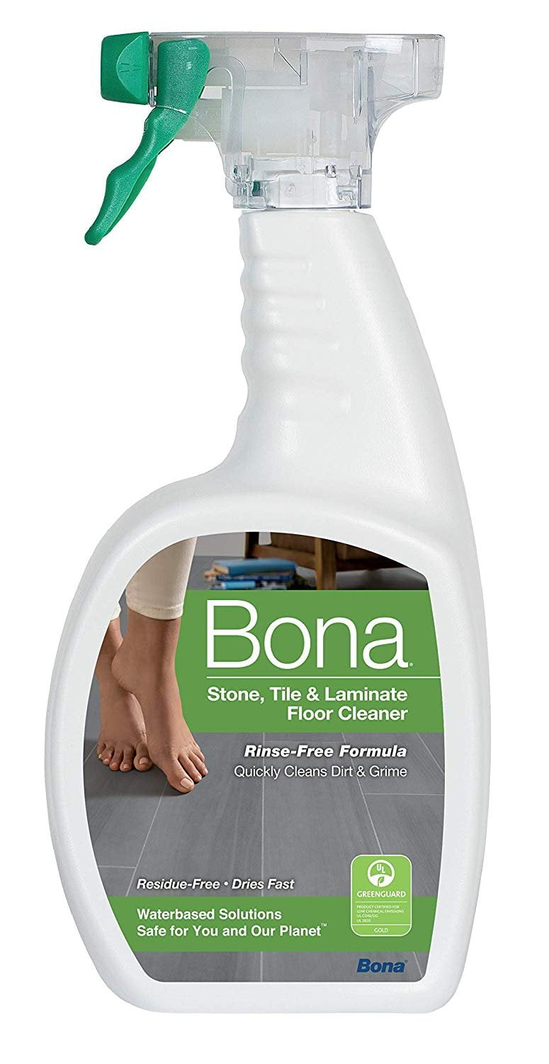 Bona Stone, Tile & Laminate Floor Cleaner, Water-Based Solution, 32 Fl ...